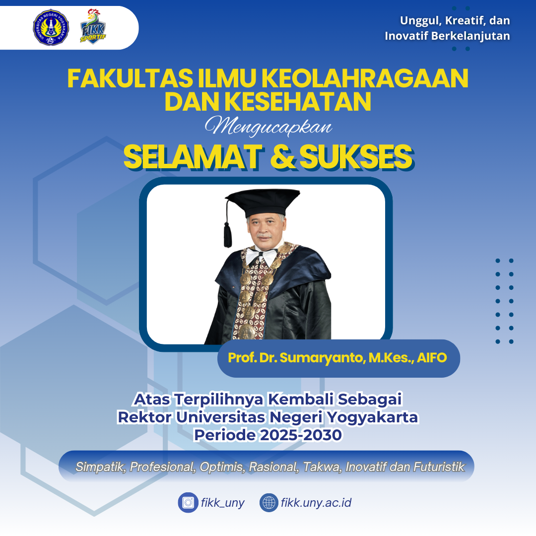 Profesor Sumaryanto Terpilih Kembali Menjadi Rektor UNY Periode 2025 ...